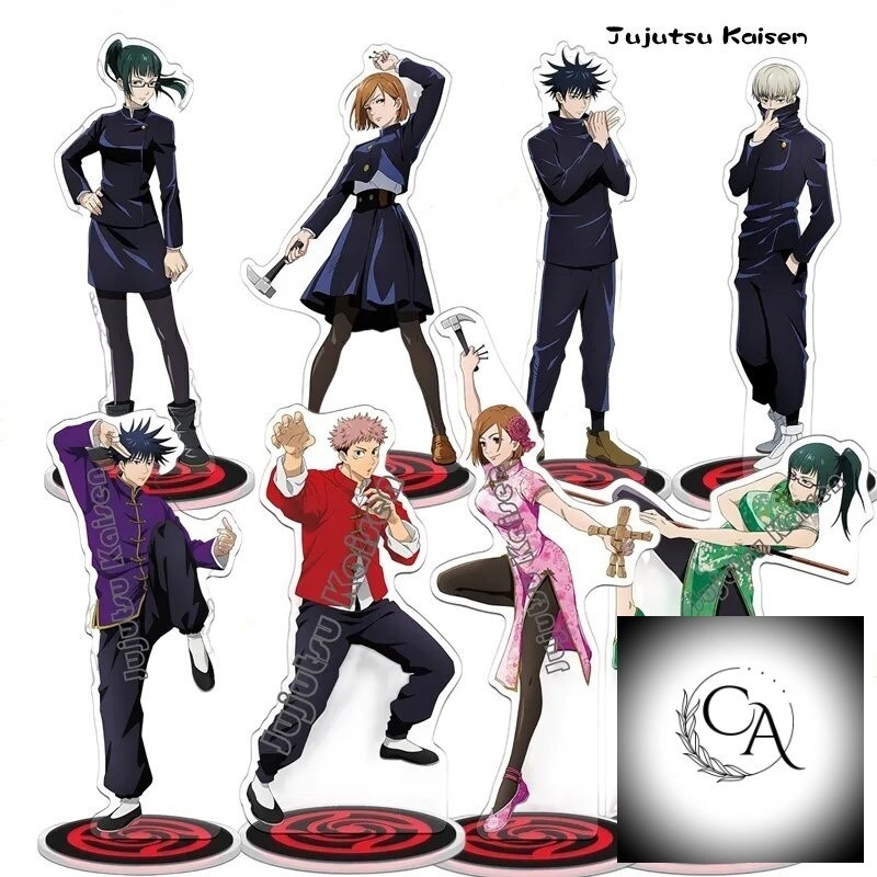 Anime Standee Acrylic Stand Figure Jujutsu Kaisen Gojo Satoru Study ...