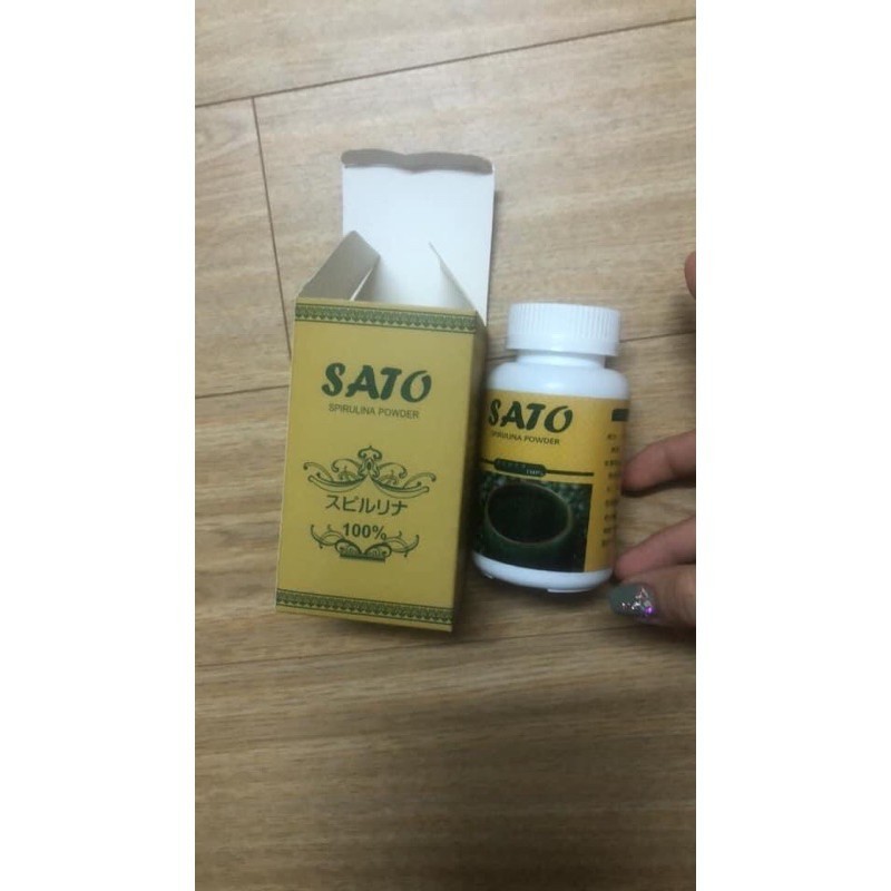 Sato Algae Powder 100gr jar - Face cultured algae | Shopee Malaysia