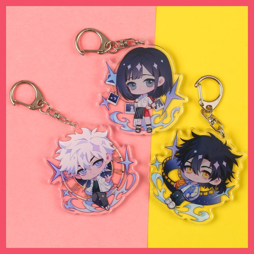 Link Click Charles Lucas Jo Emma Time Agent Mezzanine Keychain Design ...