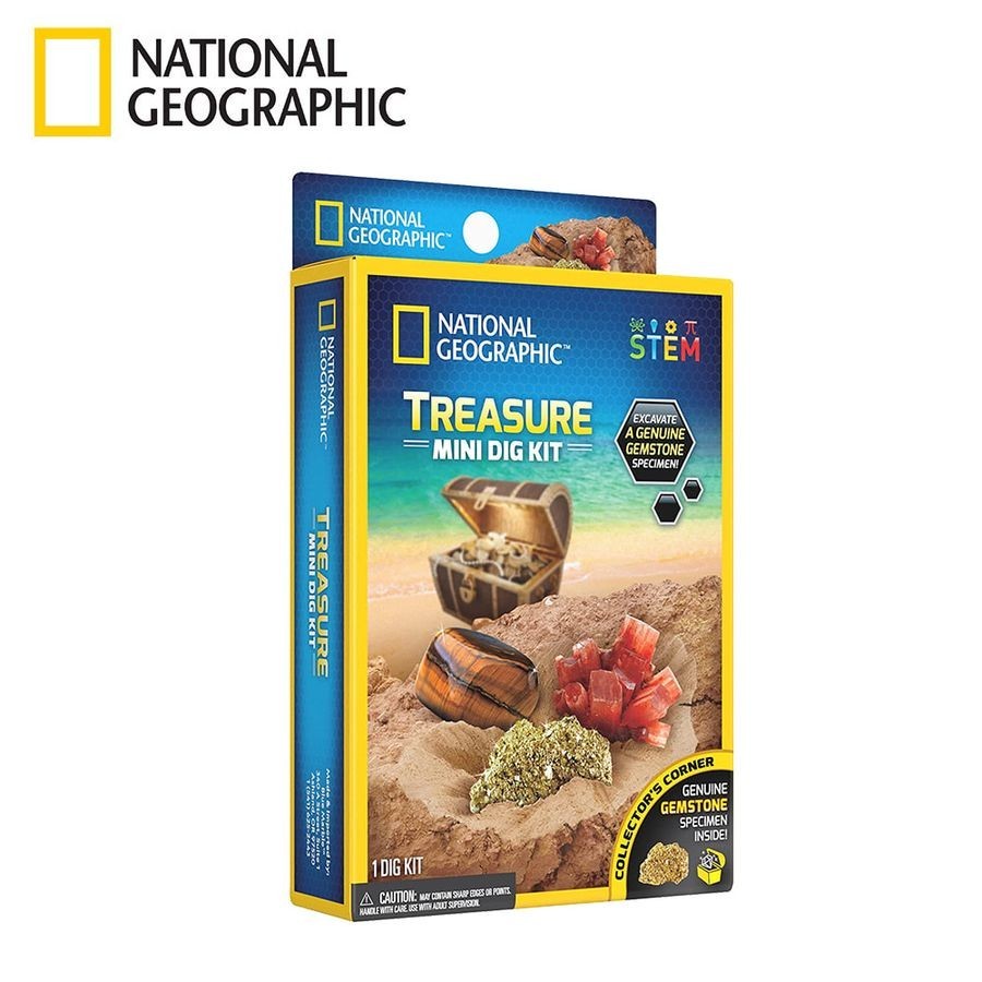 National Geographic Treasure Mini Digging Set eslite | Shopee Malaysia