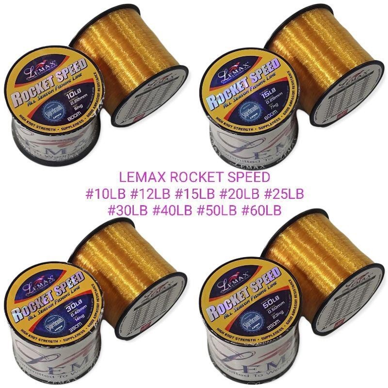 TALI TANGSI LEMAX ROCKET SPEED #10LB #12LB #15LB #20LB #25LB #30LB ...