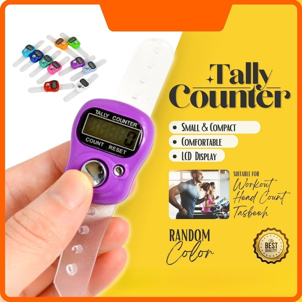 Mini Foot Traffic Counter Finger Counter Pointing Finger Ring Foot ...