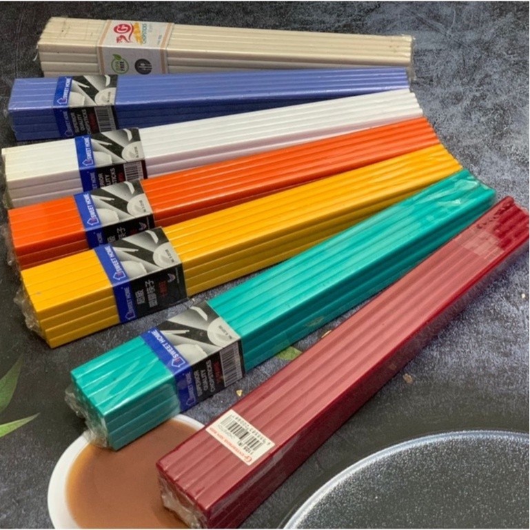 [10 Pair ] Plastic Chopstick 10pairs Chopstic 筷子 塑料筷子 10双 Penyepit ...
