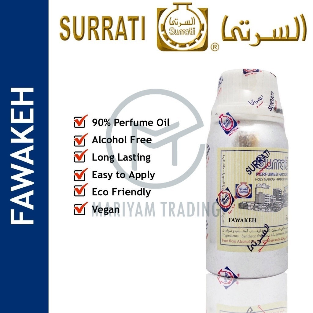 Fawakeh | Surrati | 100ml | Made in Saudi Arabia | Premium Perfume ...