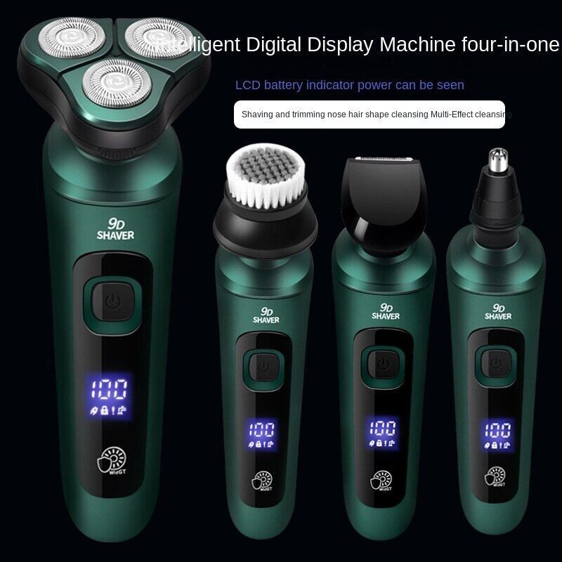 B2U SR700 Shaver Fully Washable Electric Shaver Rechargeable Three ...
