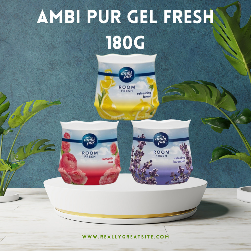 Ambi Pur Gel Fresh 180G Huat Tiong | Shopee Malaysia