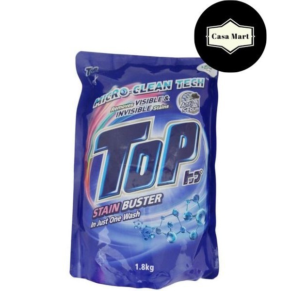 Top Liquid Detergent Stain Buster 1.8kg | Shopee Malaysia