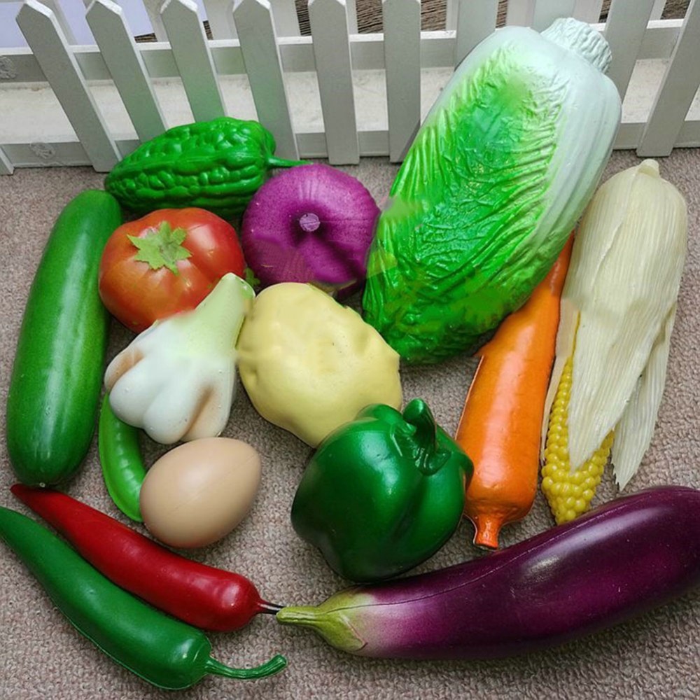 NEW>>Vegetables Model Cabinets Plastic Model Realistic Appearance ...