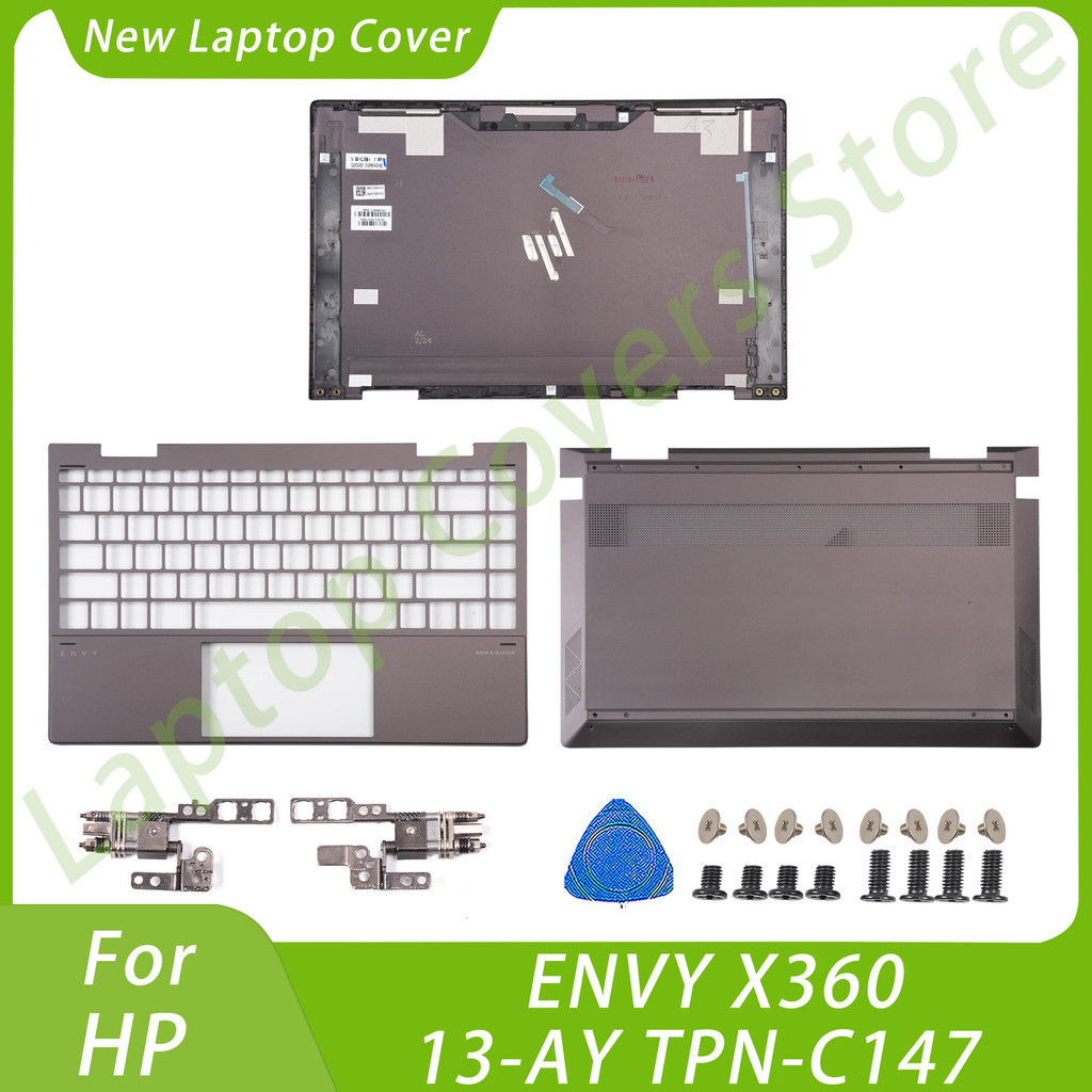 NEW Laptop Cases For HP ENVY X360 13-AY TPN-C147 Back Cover Palmrest ...