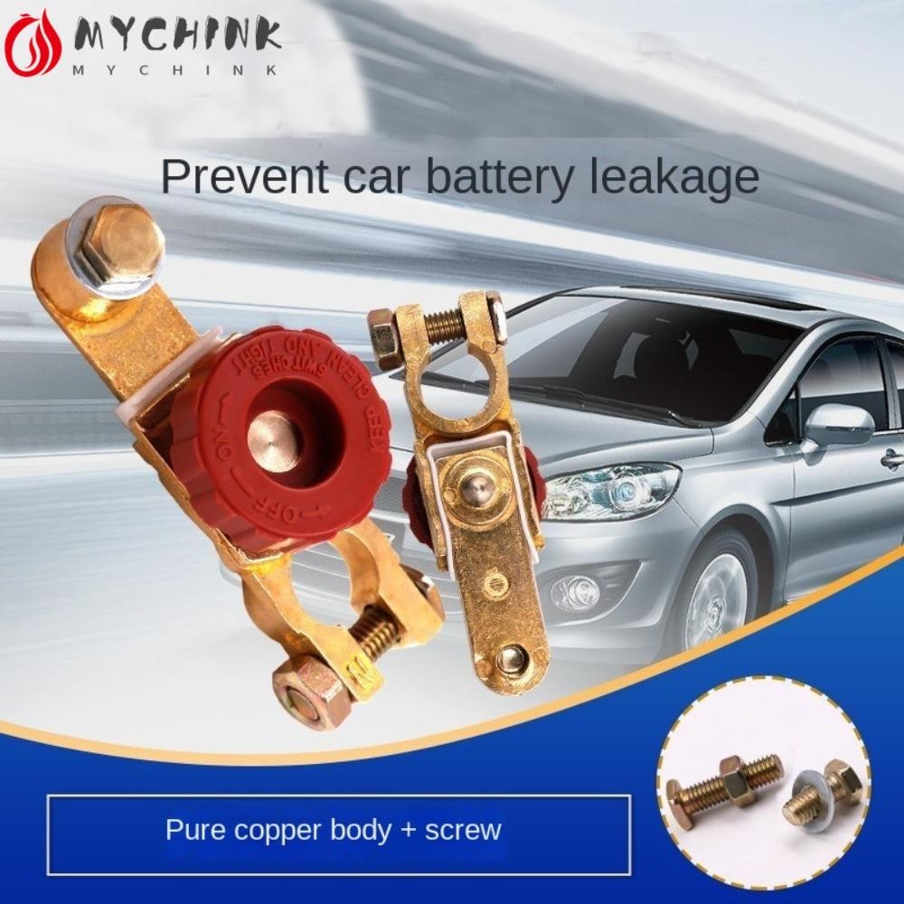 CHINK Battery Cut Switch, Durable Black Red Battery Disconnect Switch ...