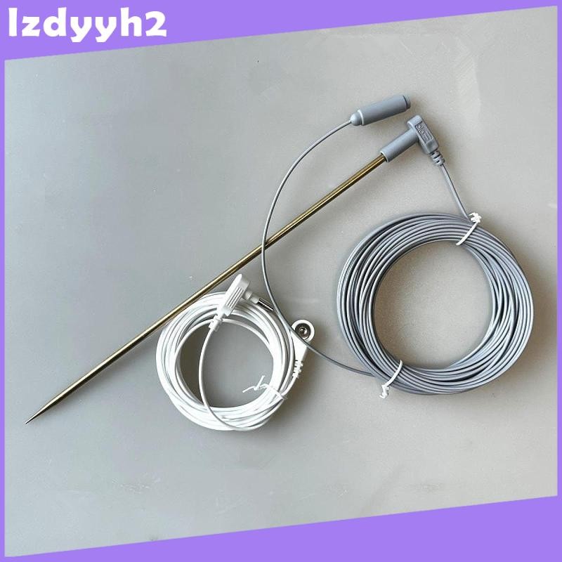 [LzdyyhacMY] Grounding Rod with 40ft Female Ground Cord Easy to Install ...