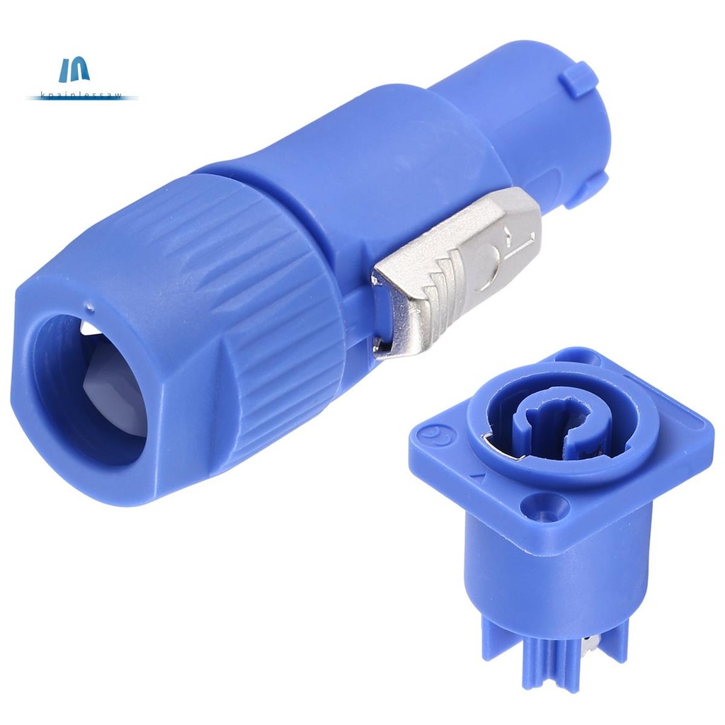 1 set PowerCON Type A NAC3FCA+NAC3MPA-1 Chassis Plug Panel Connector ...