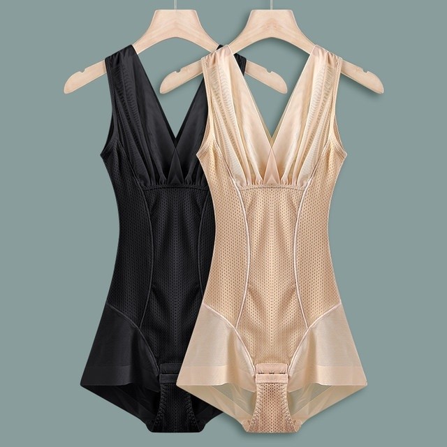 Corset Body Shaping Bodysuit Seamless Abdomen Narrowing Waist Corset ...