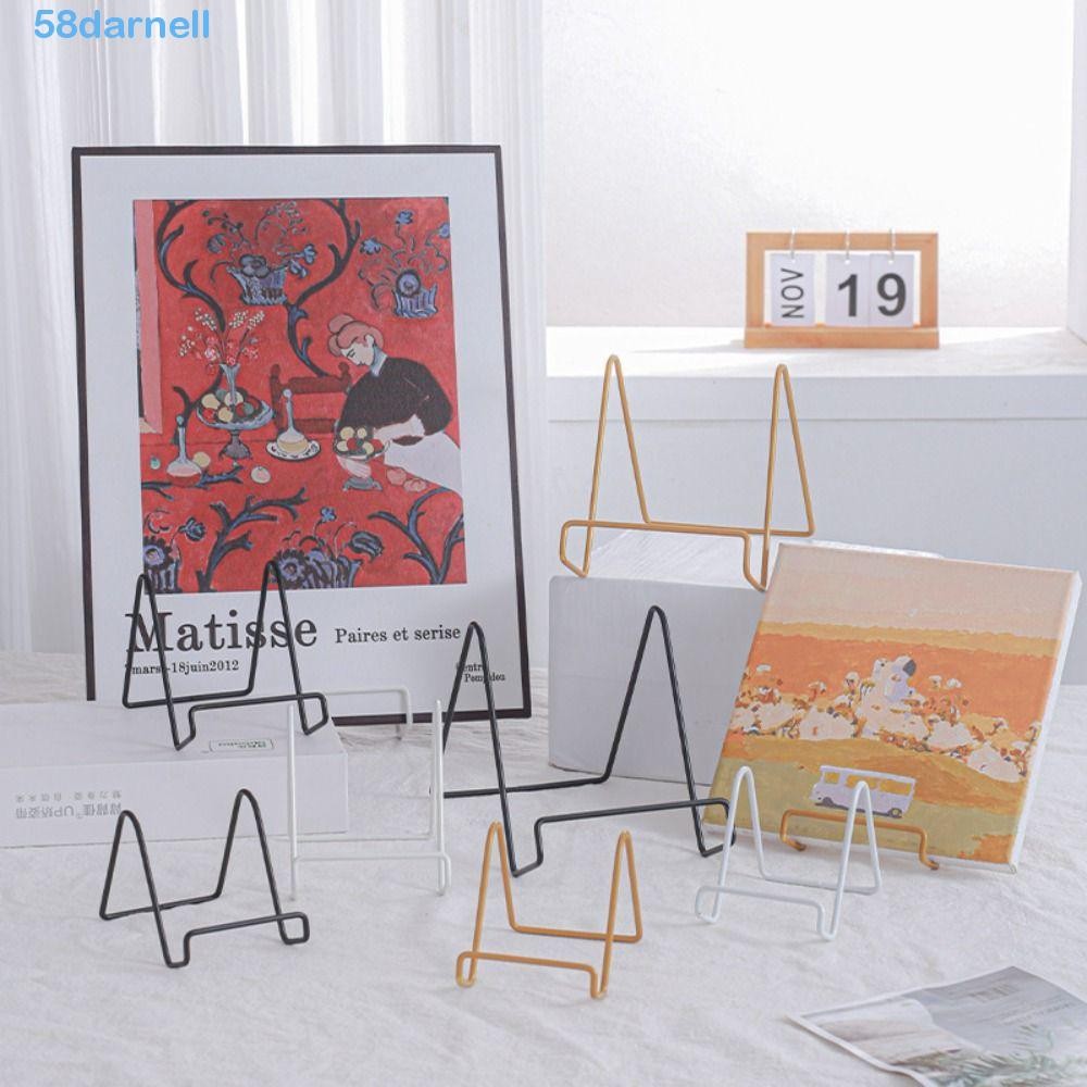 DARNELL Iron Magazine Rack, Newspaper Photo Book Storage Rack, Simple ...