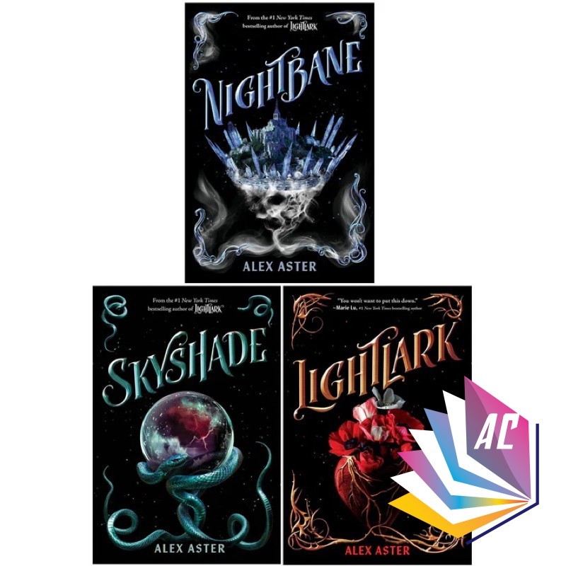 Lightlark Series 3 Books - Lightlark, Nightbane by Alex Aster - Fantasy ...