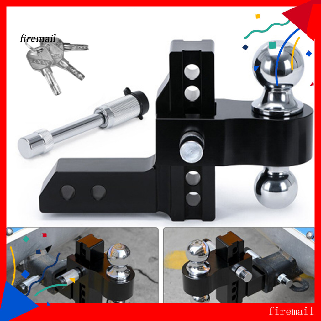 [FM] Height Adjustable Trailer Hitch 2-inch and 2-5/16-inch Ball Hitch ...