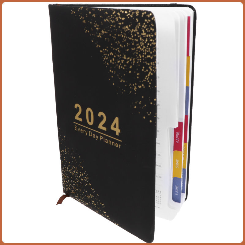 【Ready Stock】 Notebooks 2024 English Calendar Spiral Convenient ...