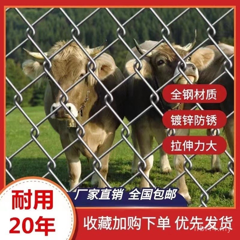 Galvanized Wire Mesh Beef Sheep Breeding Fence Mesh Ring Garden ...