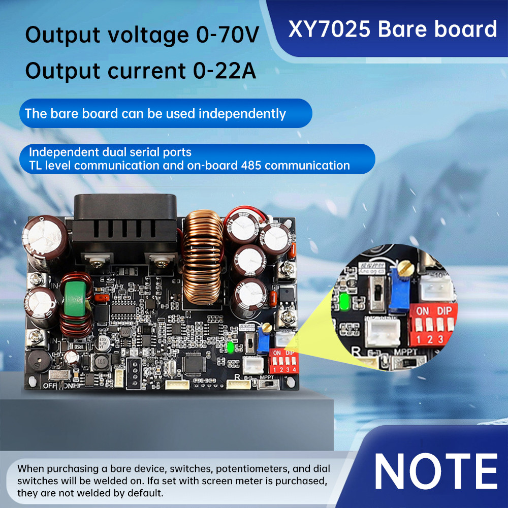 XY7025 CNC DC Adjustable Buck Power Supply Voltage Regulator Constant ...