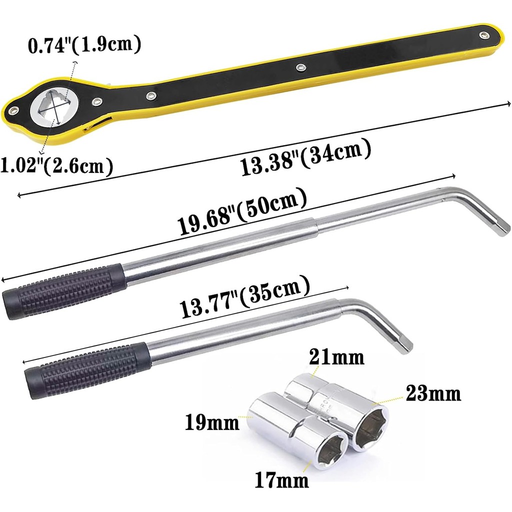 Fast Delivery⚡Car Wrench Set,14-20Inch Telescoping Lug Nut Wheel Wrench ...