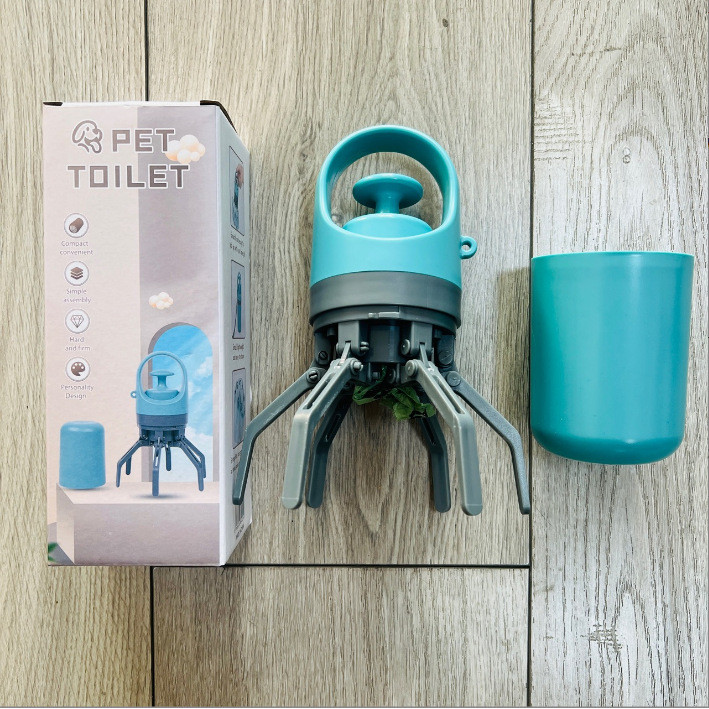 Dog Toilet Picker Pet Outing Garbage Bag Outdoor Portable Six-Claw ...