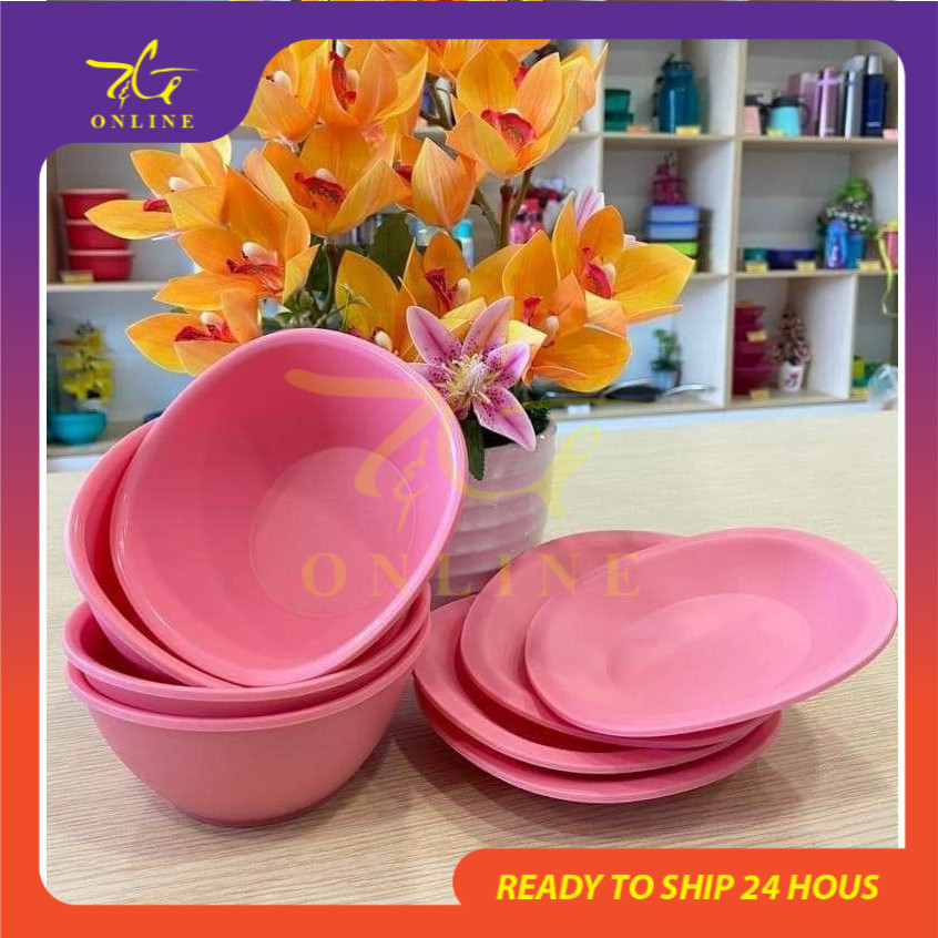 Tupperware 400ml Gourmet Dessert Set Microwaveable Legacy Bowl Pingan ...