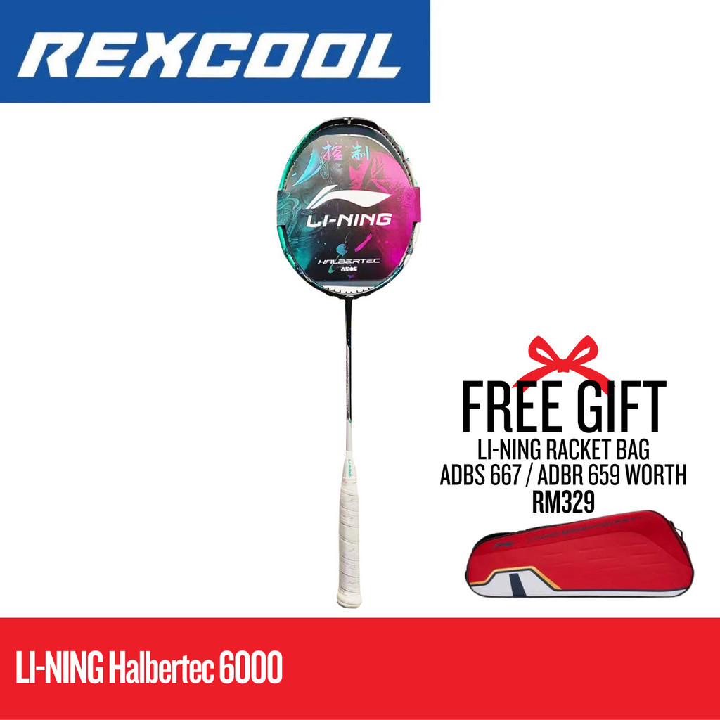 LI-NING Halbertec 6000 Badminton Racket | Shopee Malaysia