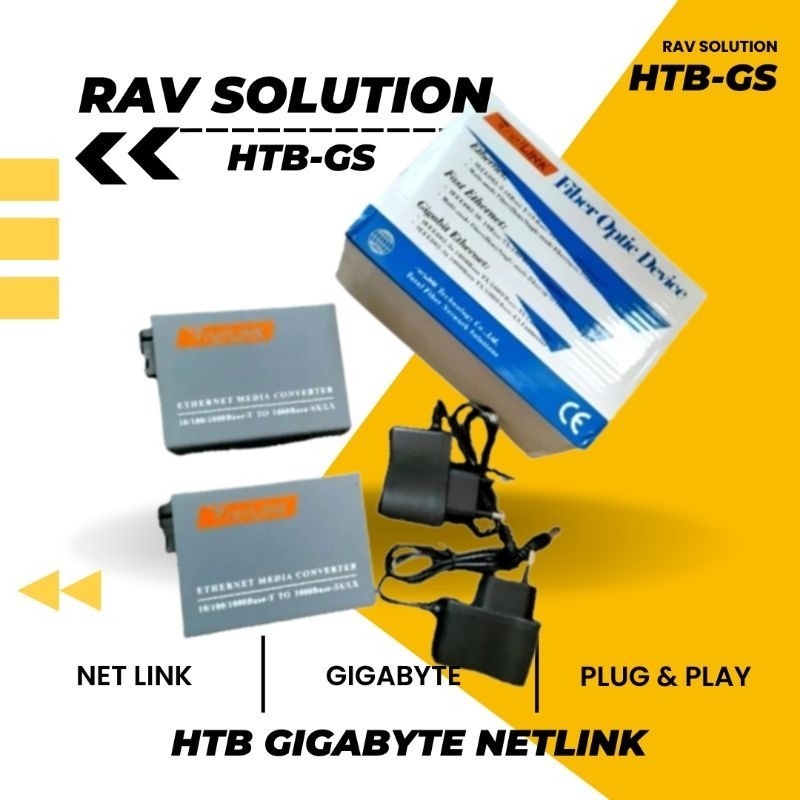 Htb GIGABYTE NETLINK HTB-GS-03 AB CONVERTER OPTIC | Shopee Malaysia