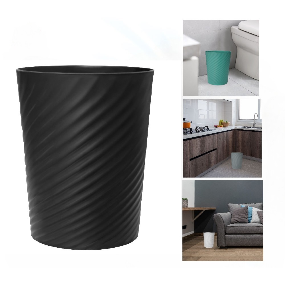 Nordic 6L/12L Round Dustbin Rubbish Bin Kitchen Waste Bin Trash Bin Garbage Bin Trash ...