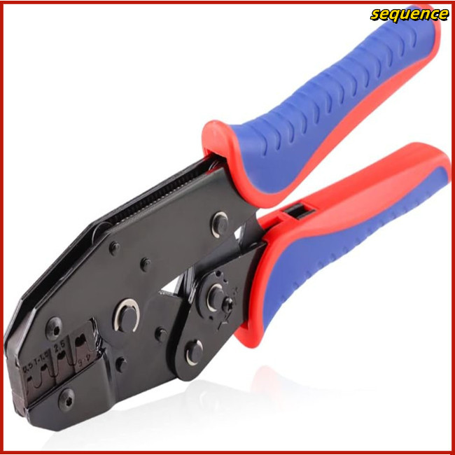 Se Crimping Tool For Non-Insulated Electrical Connectors, Ratcheting ...