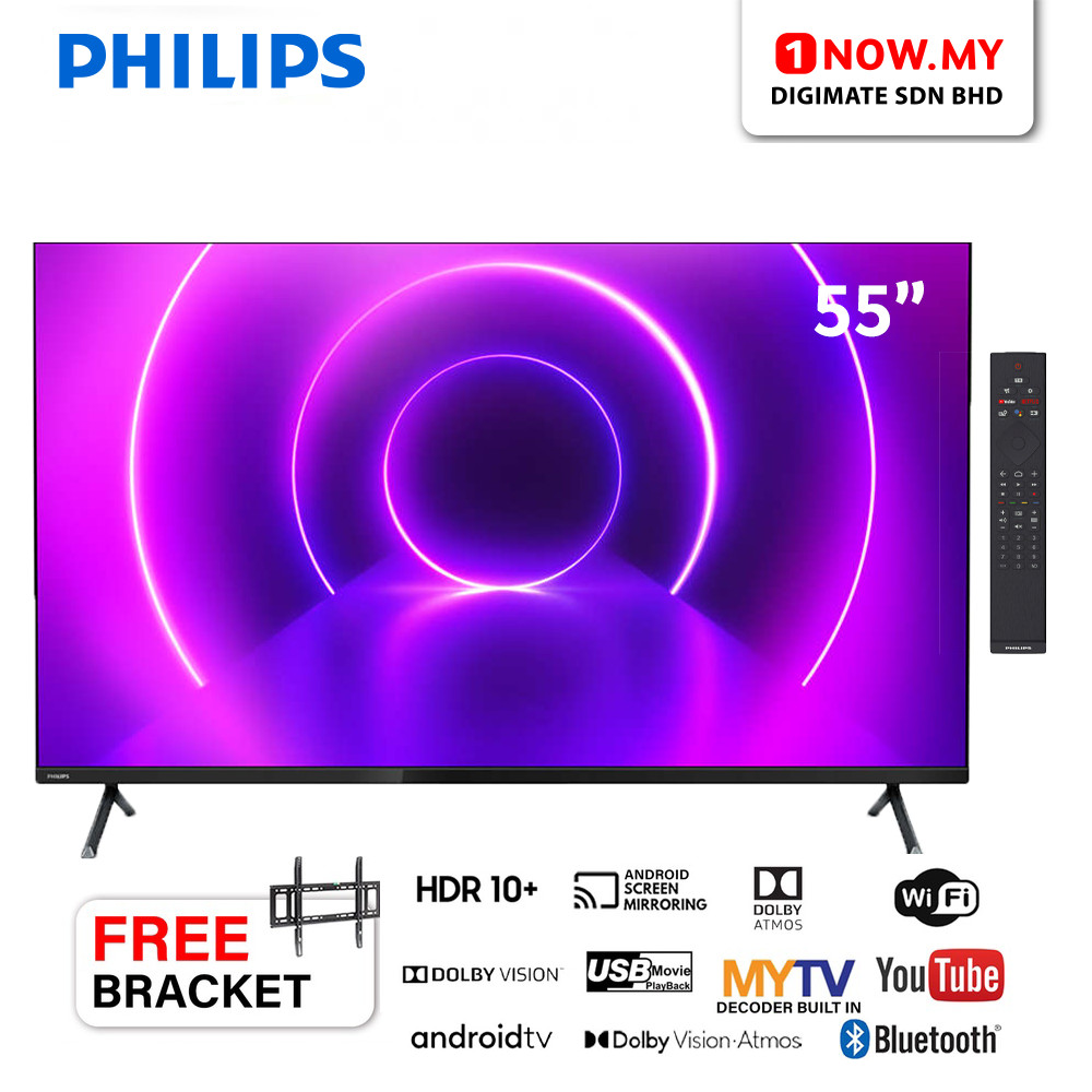 PHILIPS 55" 4K UHD LED Android TV 55PUT8215 (with P5 Perfect Picture ...