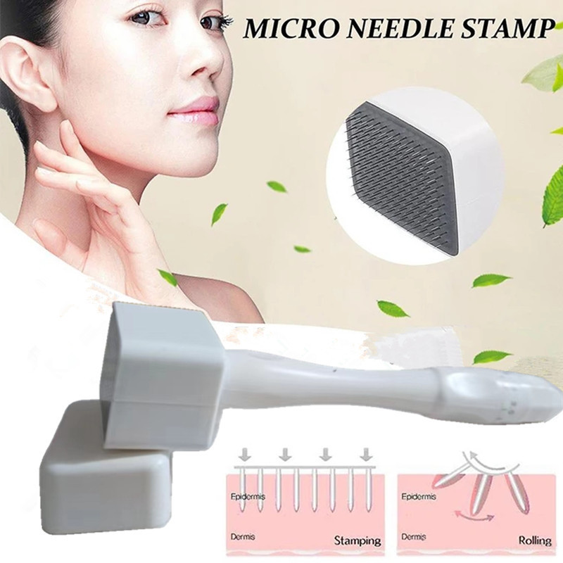 Derma Roller Stamp Adjustable Microneedle Stamp For Acne Scar Hair ...