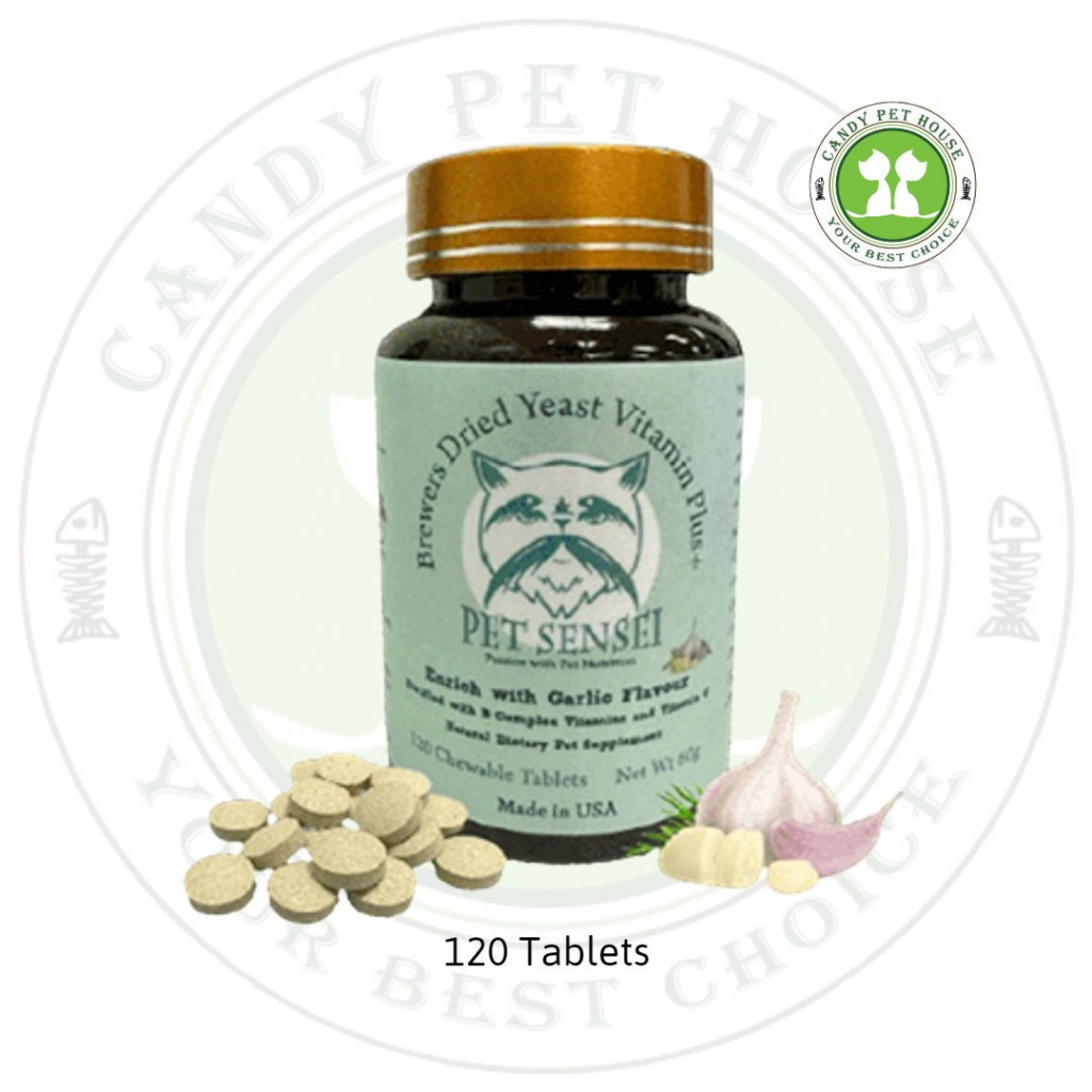 Pet Sensei Brewers Dried Yeast Vitamin Plus+ ( Skin & Coat ) - 120 ...
