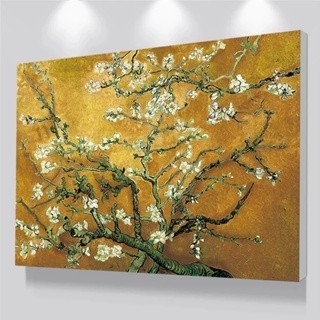 Vincent Van Gogh Blossoming Almond Tree Poster and Print Impressionist ...