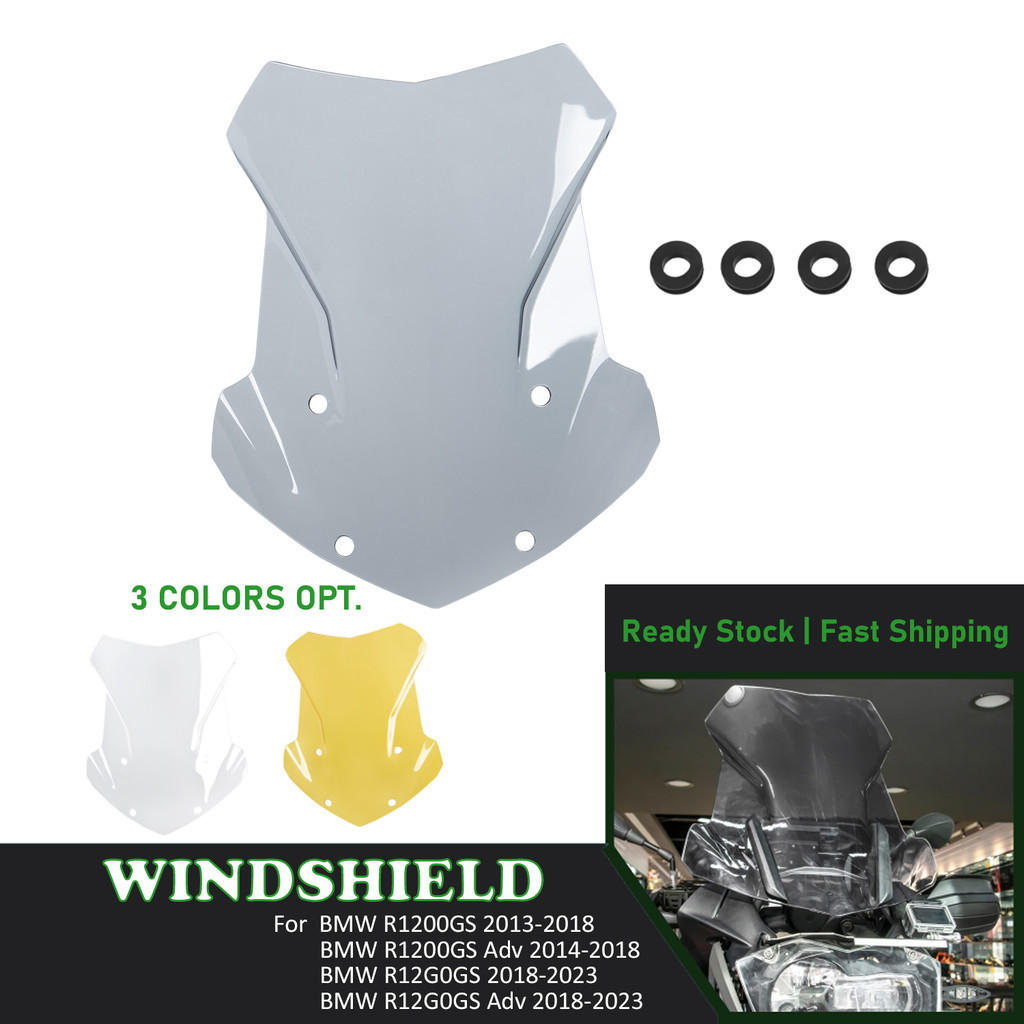 For BMW R1250GS ADV 2018-2023 2013 R1200GS Adventure LC Windshield ...