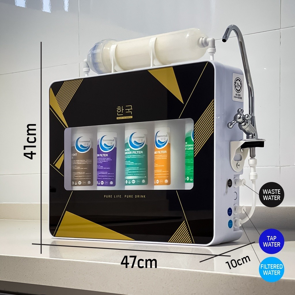 KOREAN SAEMMUL 6 STAGE ALKALINE WATER FILTER SYSTEM | Shopee Malaysia