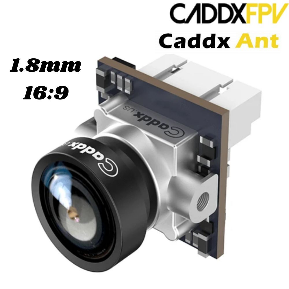 Caddx Ant 1.8mm 1200TVL 16:9 Global WDR with OSD 2g Ultra Light Nano ...