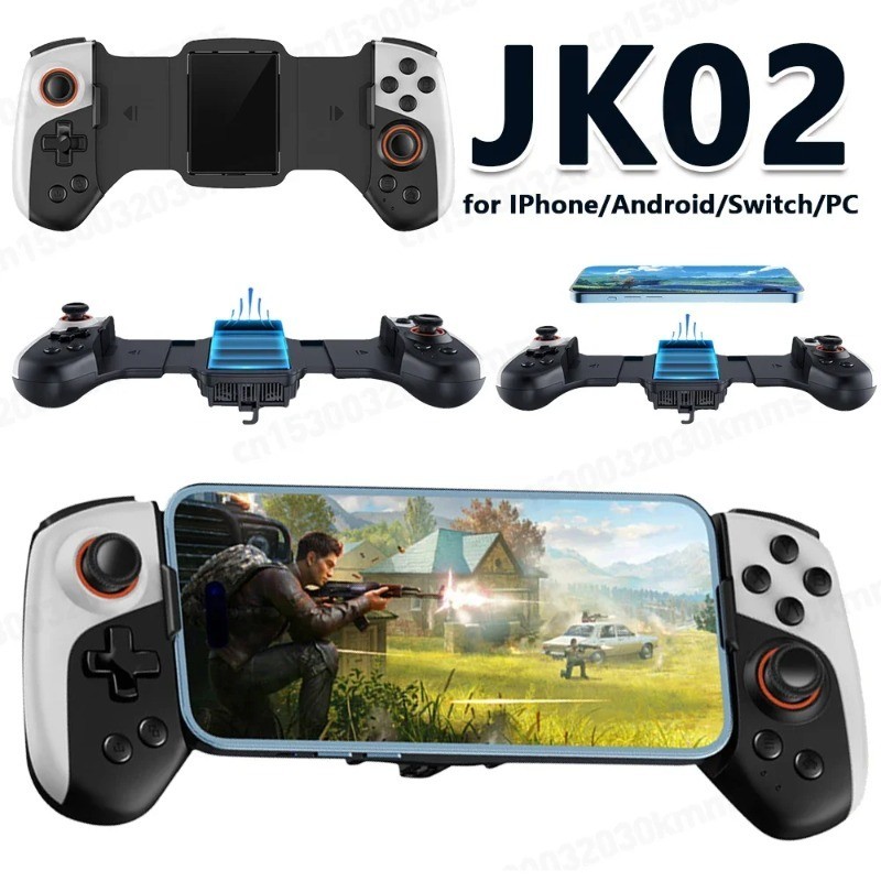 JK02 Telescopic Gamepad Controller Semiconductor Radiator Game Cooler Handle For IOS/Switch ...