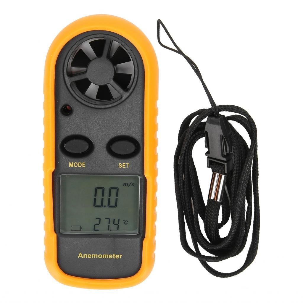 Havashop Wind Speed Meter Digital Anemometer Handheld Temperature ...