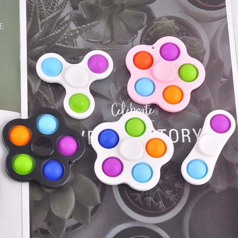 Jfmm TikTok pop it fidget toys spinner sensory simple dimple toy stress ...