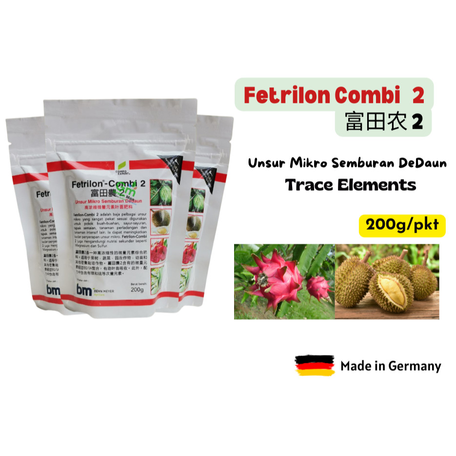 [ORIGINAL] 200G Fetrilon Combi 2 Baja Buah Micronutrient Fertilizer ...