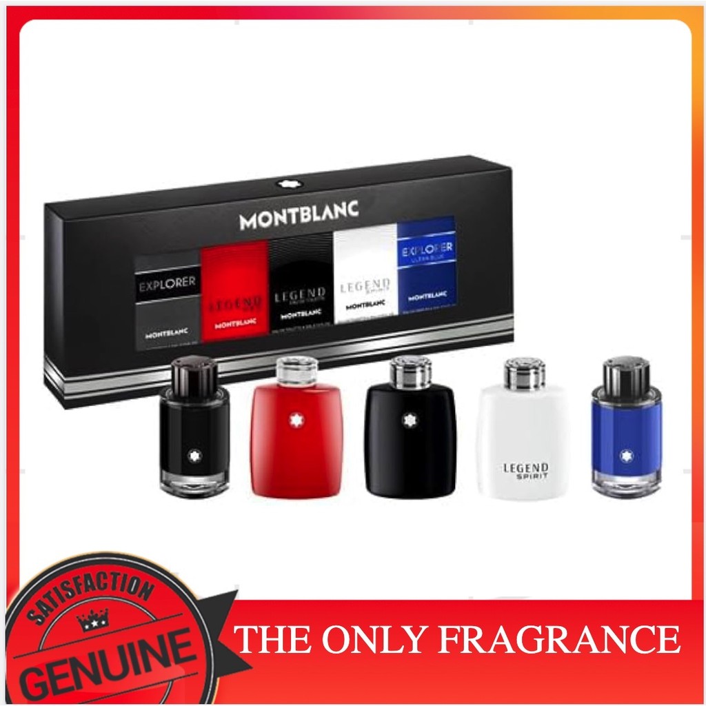 Montblanc Men Miniature Gift Set 5in1 [Original Perfume Men] | Shopee ...