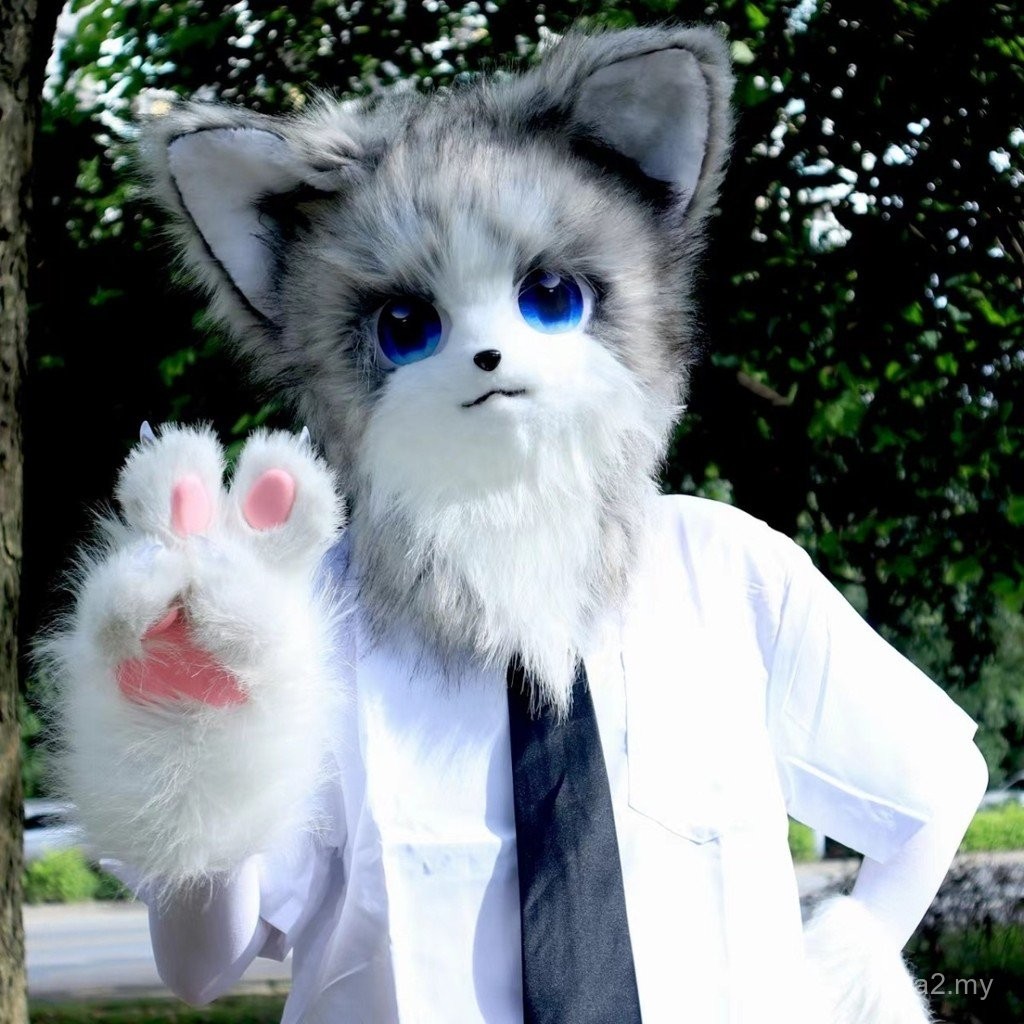 Beast Costume Beast Head Japanese Style Fursuit Original Single Head ...