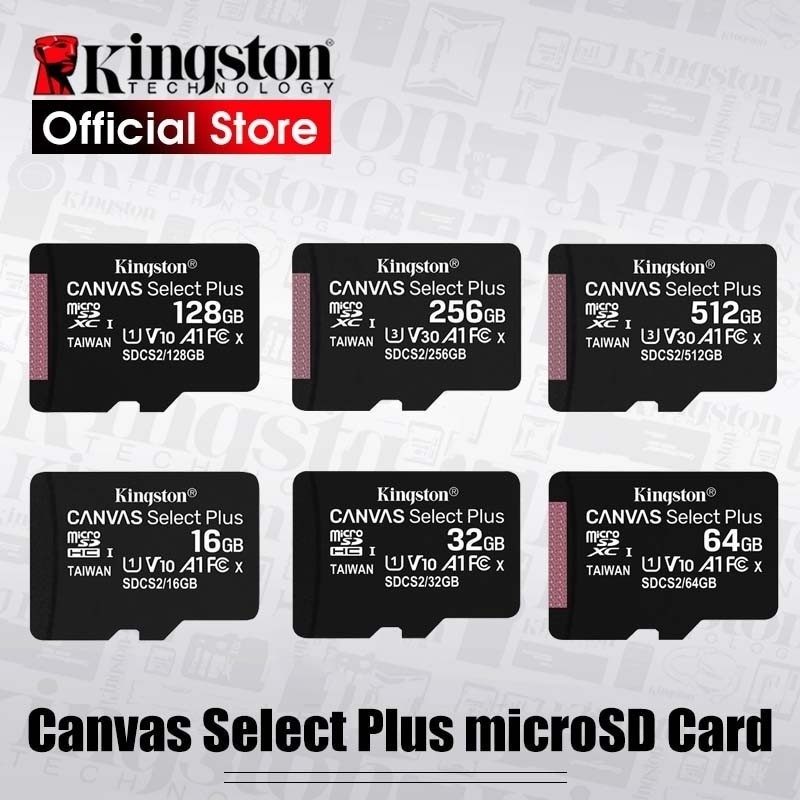 Kingston Micro Sd Cards 64GB 128GB 256GB Enhanced Speed for Smooth ...