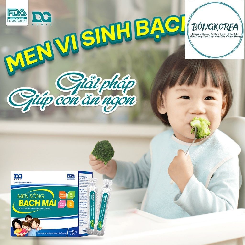 (20 Tubes) Bach Mai Do Gia live yeast in tube form, probiotics ...