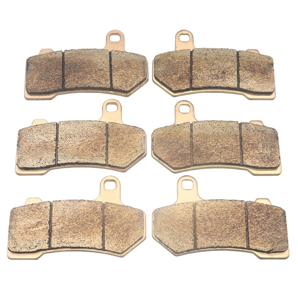 Copper Sintering Brake Pads For Harley FLHX Street Glide FLHRC Road ...