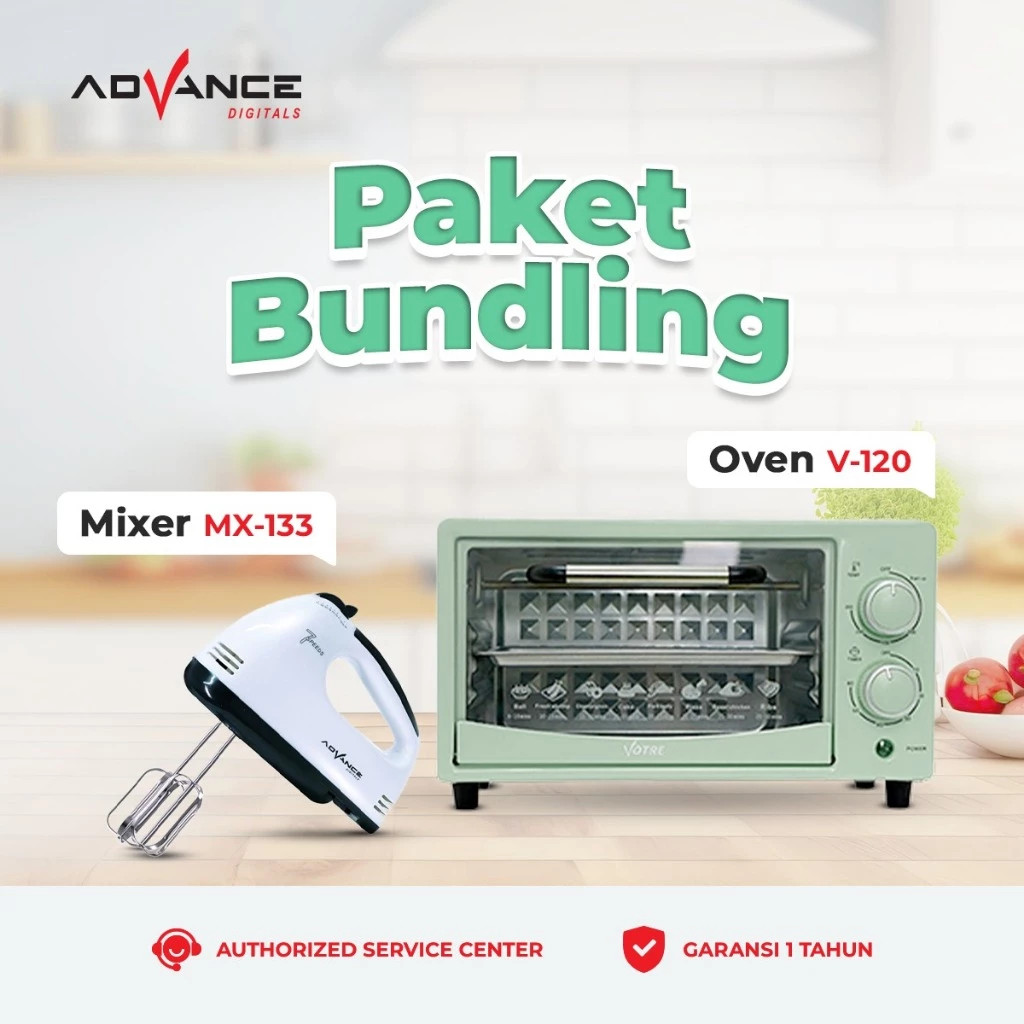 Oven+mixer Advance Electric Oven 400W Low watt Electric Oven Oven+Mixer ...