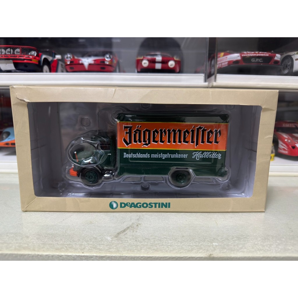 Deagostini 1/43 Mercedes-Benz L1113 Jä germeister Yege Transporter Car ...