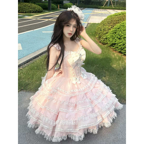 dinner dress goddess dress [Quick Group Yixiang Jin] Miss Srett Lolita Original Ballet Style ...