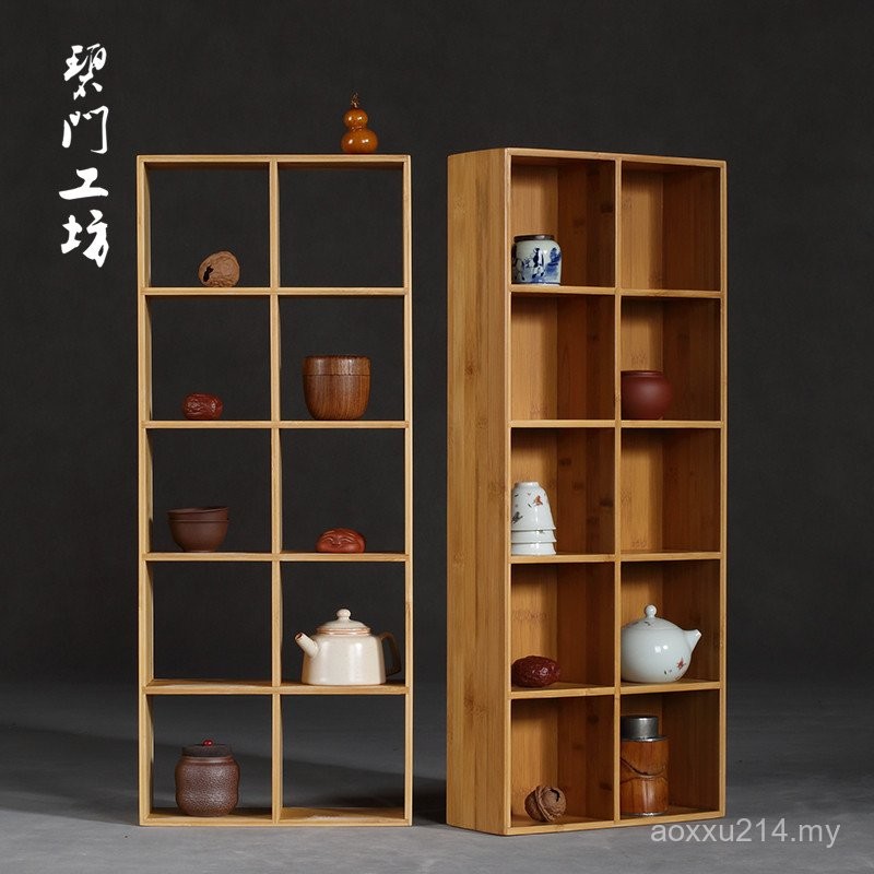 Teapot Teacup Storage Rack Tea Set Display Rack Shelf Multi-Grid Tea ...